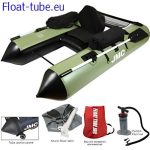Pontoon boat pêche : le float tube XXL